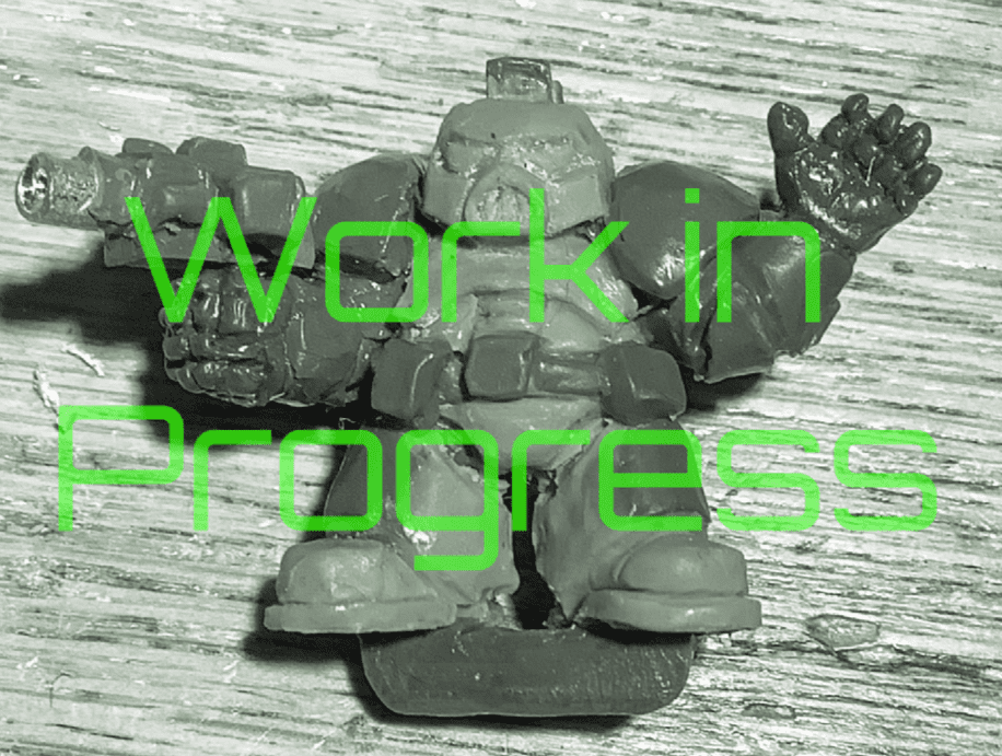 Pre order Eric in power armour - Old School Miniatures